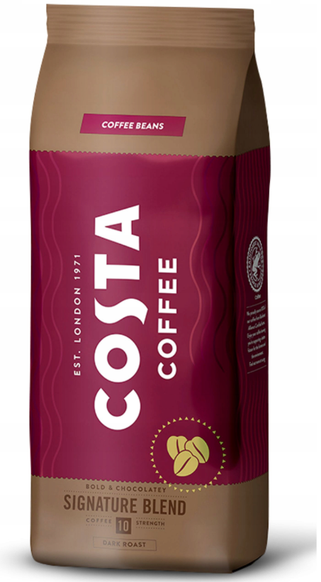 Costa Kawa Signature Blend Dark Ziarnista 1kg/10 str.brązowa – Almarket