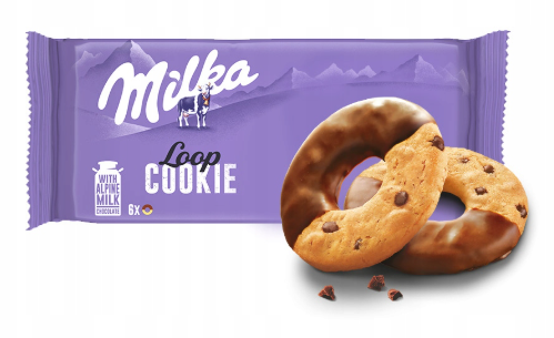 Milka ciastka Cookie Loop 132g – Almarket